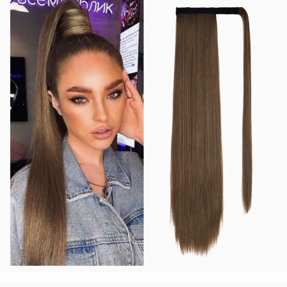 SEIKEA | Hair | Seikea Clip In Ponytail Extension Wrap Around Straight ...